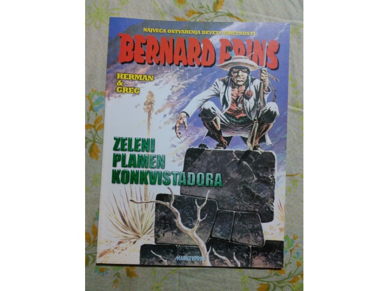 Bernard Prins, Zeleni plamen Konkvistadora