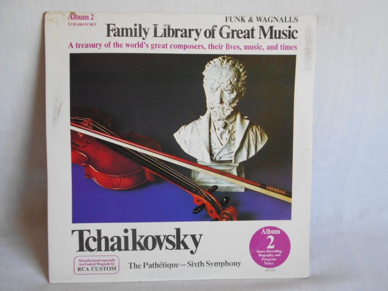 TCHAIKOVSKY:SYMHONY NO. 6! AMERIČKO! OMOT5-/LP5+MINT!