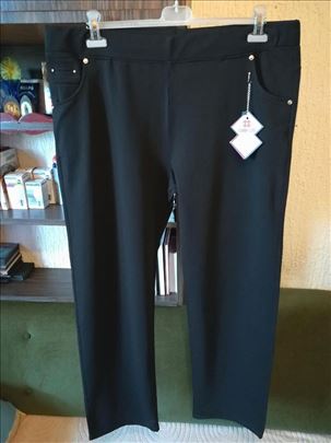 Nove zenske pantalone za punije Tommy Life Crne 54