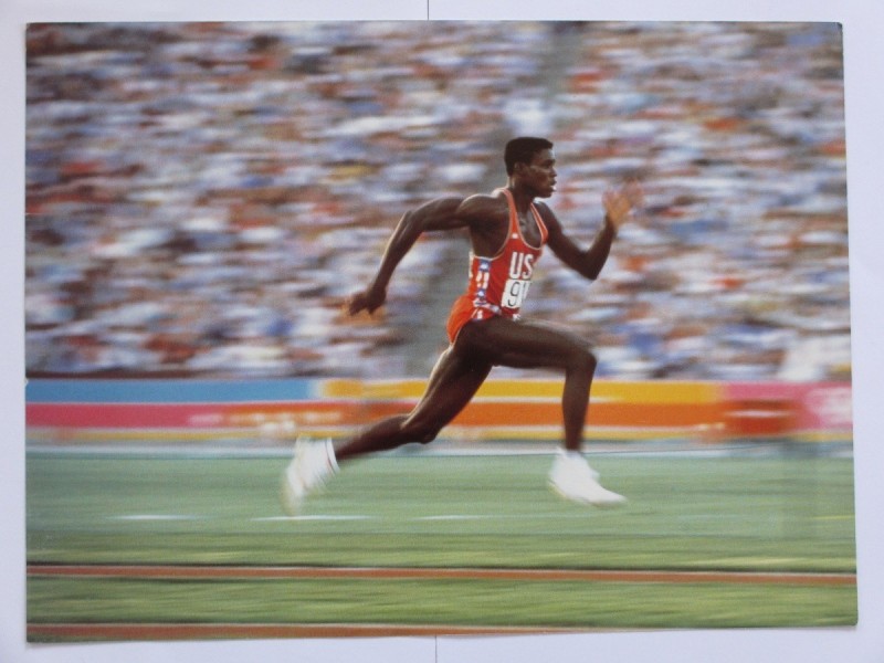 Fotografija Carl Lewis Olimpijske igre L. Anđeles 1984.