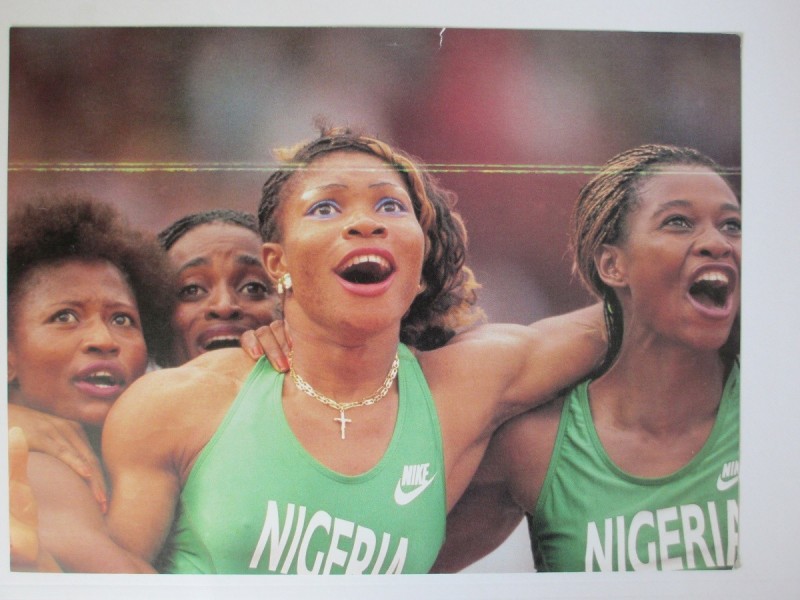 Fotografija Barcelona Olimpij. Igre Nigeria Women 1992.