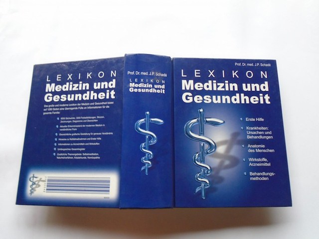 Medicinski leksikon, J.P.Schade, nemački