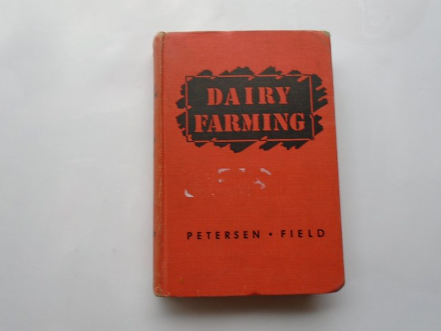Dairy farming, Mlečno govedarstvo, Petersen-Field, eng