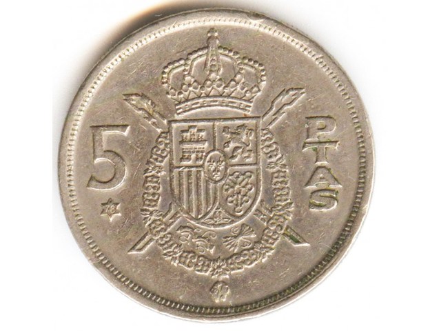 Spanija 5 peseta 1975 / 78