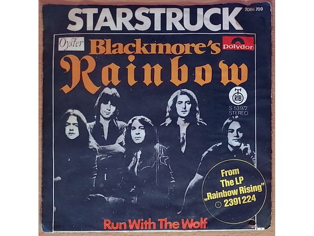 SP RAINBOW - Starstruck (1976) VG+/VG-, vrlo dobra