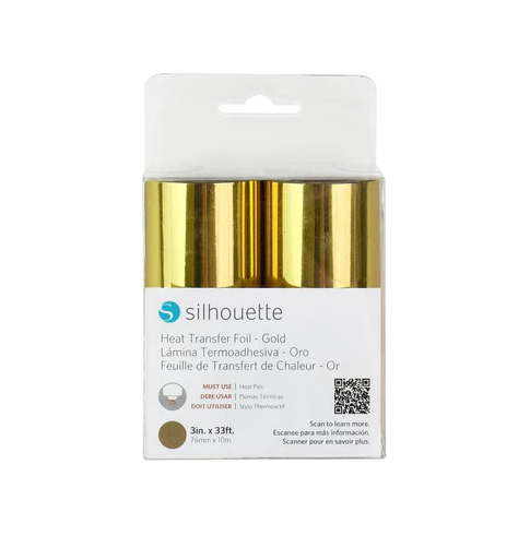 Silhouette Heat Transfer Foil -Gold