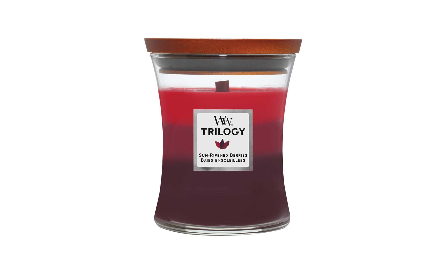 Woodwick mirisna sveća Trilogy Sun-ripened Berries M