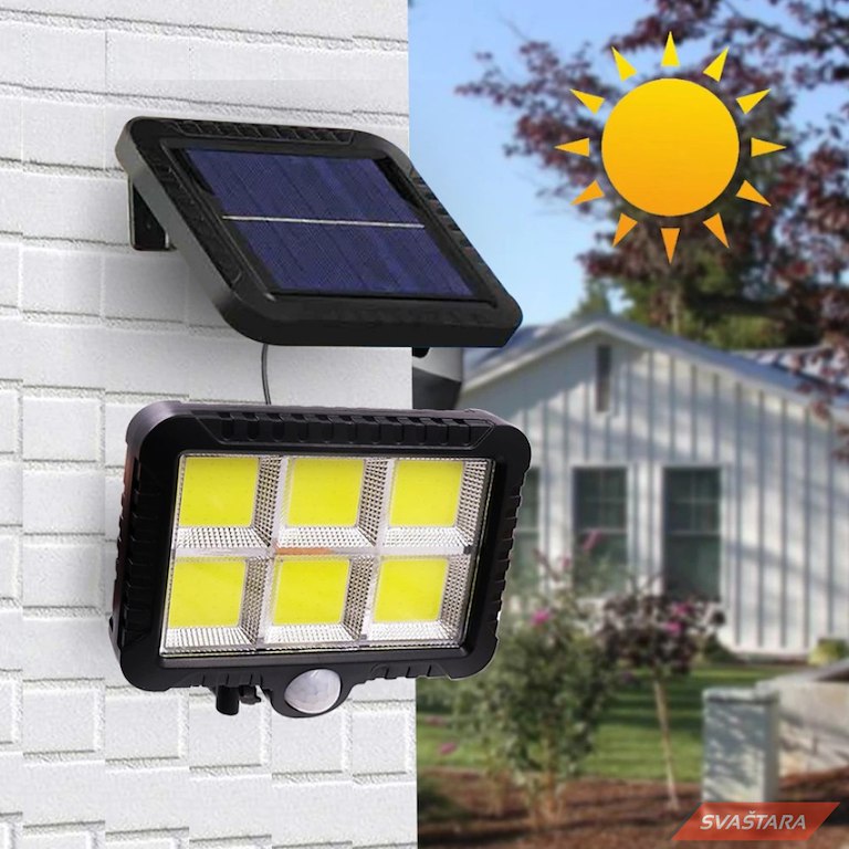 Solarna lampa sa odvojenim panelom