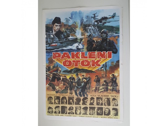 Filmski plakat - Pakleni otok