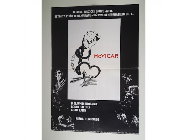 Filmski plakat - McVicar