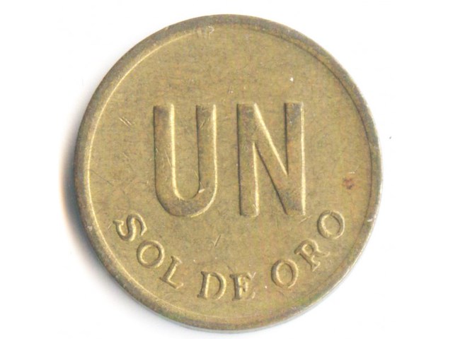 Peru 1 sol de oro 1976