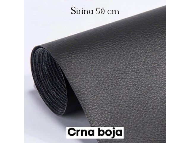 Samolepljiva Eko Koža - Crna 50 Cm