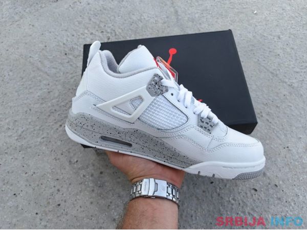 Nike Air Jordan 4 White Oreo