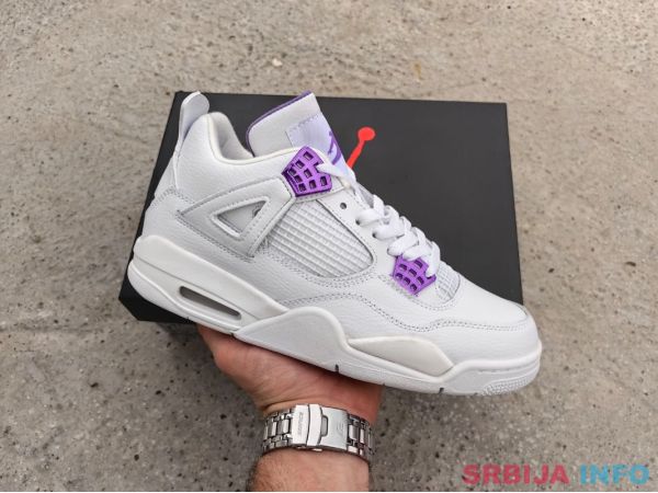 Nike Air Jordan 4 Retro Purple Metallic