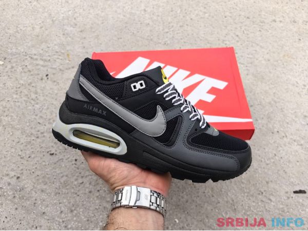 Nike Air Max Command Black Metallic Silver