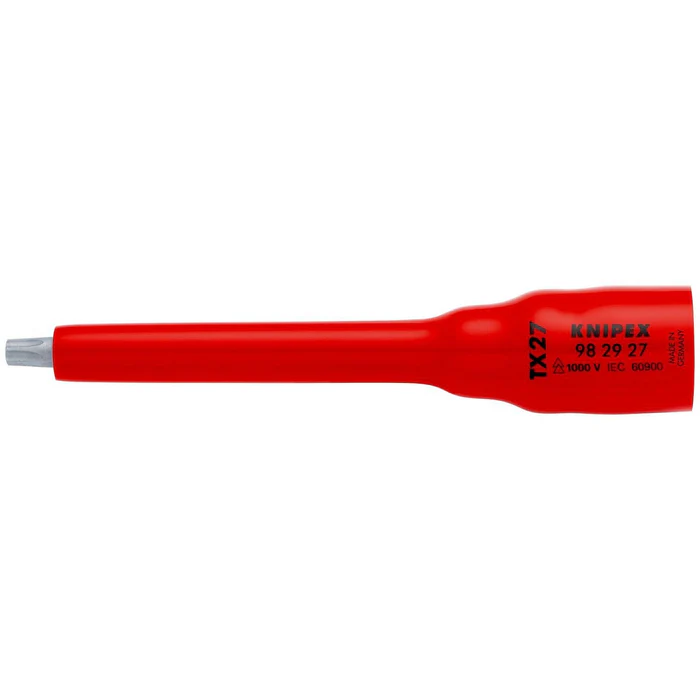 Knipex 1000V izolovani Torx 27 nasadni ključ, 3/8" (98 29 27)