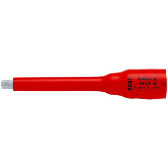 Knipex 1000V izolovani Torx 40 nasadni ključ, 3/8" (98 29 40)