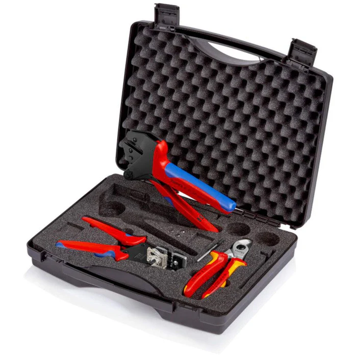 Knipex 3-delni set alata za fotovoltaiku 4,0 / 6,0 / 10,0 mm² (97 91 03)