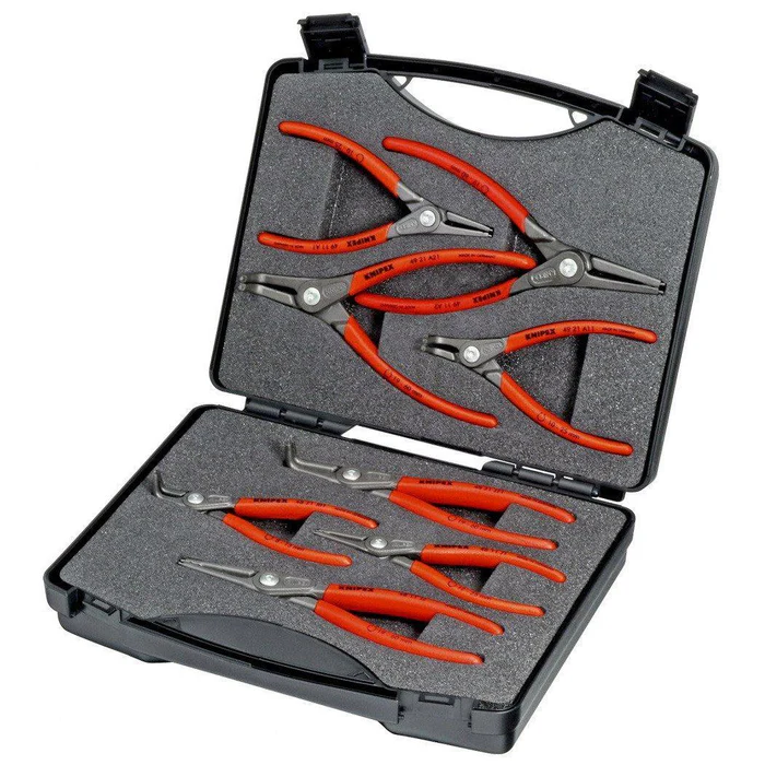 Knipex 8-delni set zeger klešta za osigurače u koferu (00 21 25)