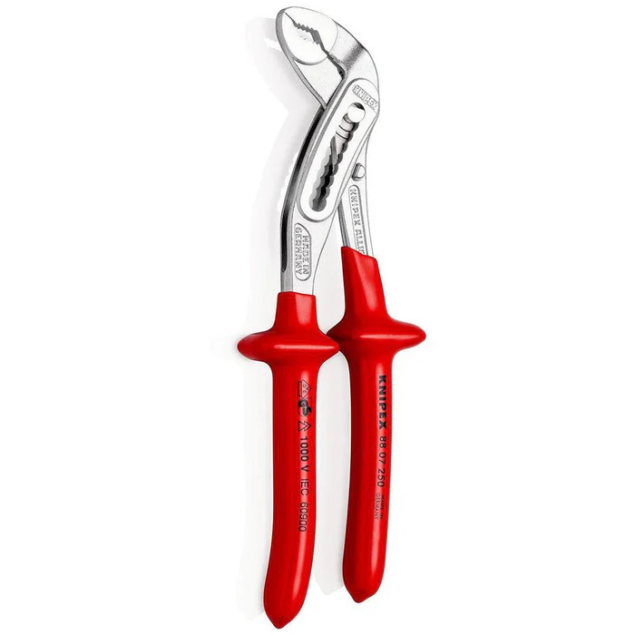 Knipex Alligator 1000V VDE izolovana cevna klešta 250mm - hromirana (88 07 250)