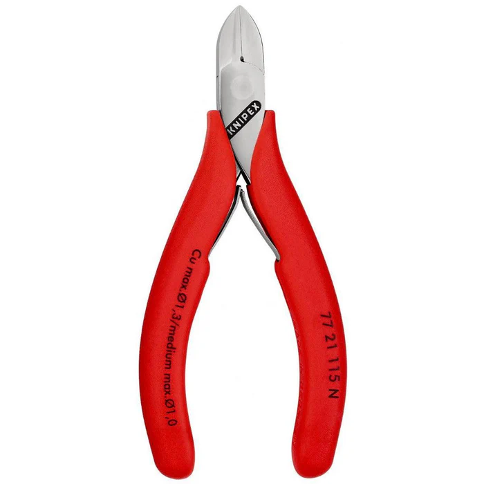 Knipex dijagonalne sečice za elektroniku sa kutijastim spojem 115mm (77 21 115 N)