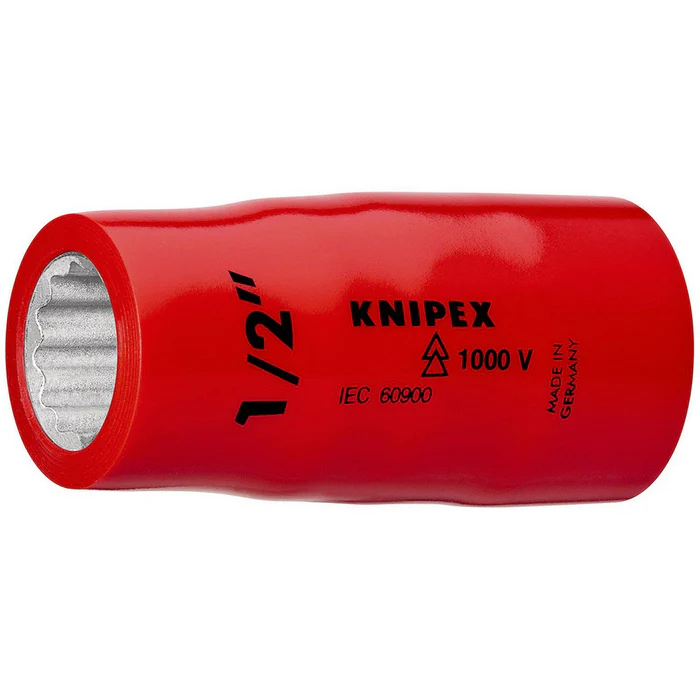Knipex dvanaestougaoni izolovani nasadni ključ 1/2" prihvat 1/2" (98 47 1/2")