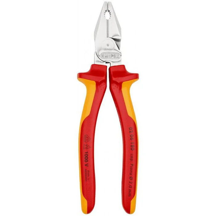 Knipex izolovana kombinovana klešta 1000V VDE 180mm (02 06 180)