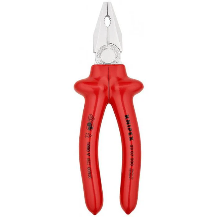 Knipex izolovana kombinovana klešta 200mm (03 07 200)