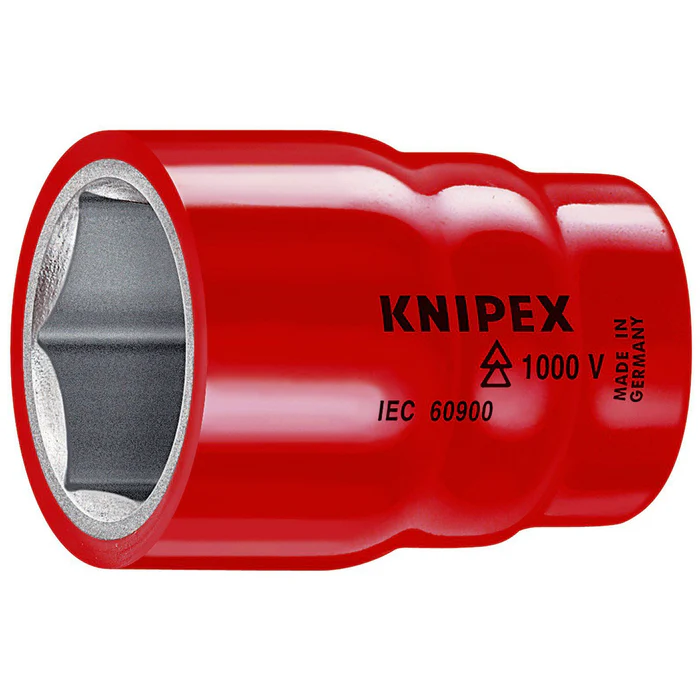 Knipex izolovani nasadni ključ 12mm prihvat 3/8" (98 37 12)