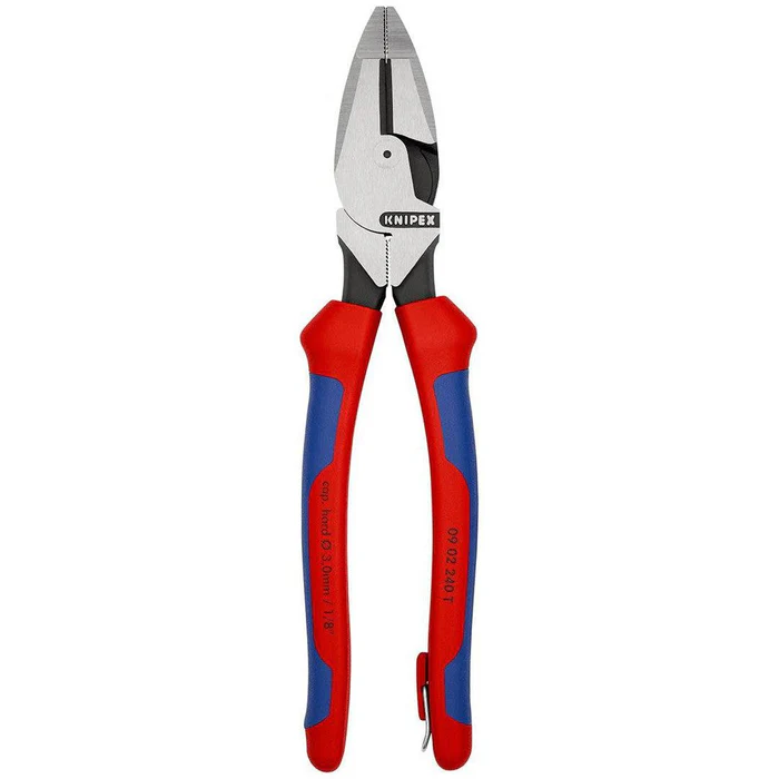 Knipex kombinovana klešta za kablove Lineman 240mm sa dodatkom za kačenje (09 02 240 T)