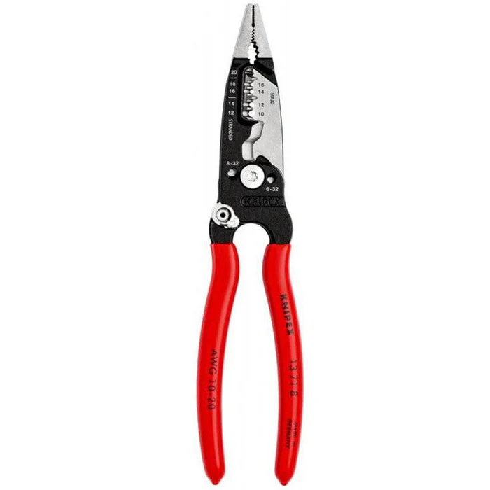 Knipex multifunkcionalna električarska klešta za skidanje izolacije 200mm (13 71 8)