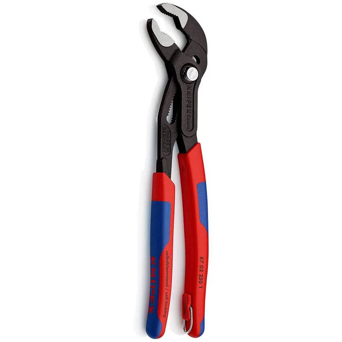 Knipex papagaj klešta Cobra® 250mm sa dodatkom za kačenje (87 02 250 T)