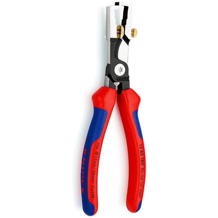 Knipex StriX klešta za skidanje izolacije sa makazama za kablove 180mm (13 62 180)