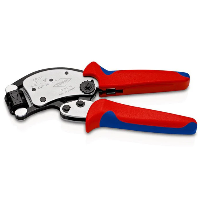 Knipex Twistor® T samopodešavajuća klešta za hilzne sa rotirajućom glavom 0.14 - 10 mm² (97 53 19)