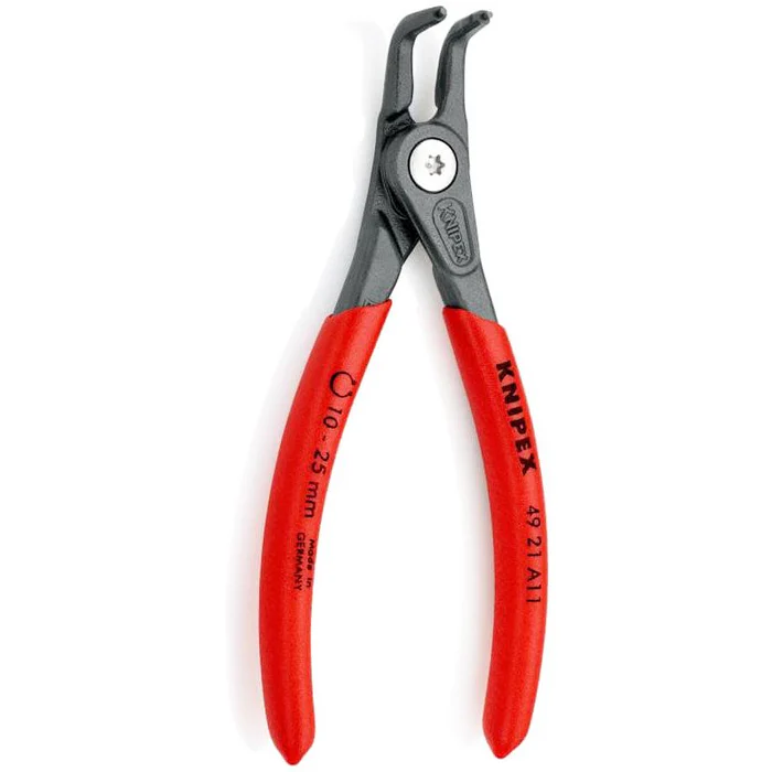 Kriva Knipex zeger klešta za spoljašnje sigurnosne prstenove 130mm (49 21 A11)