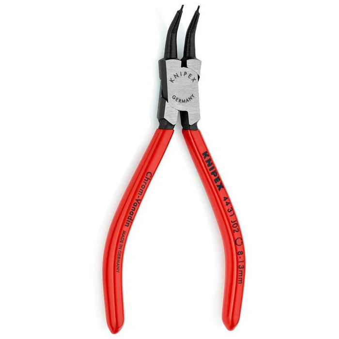 Kriva Knipex zeger klešta za unutrašnje sigurnosne prstenove 140mm (44 31 J02)