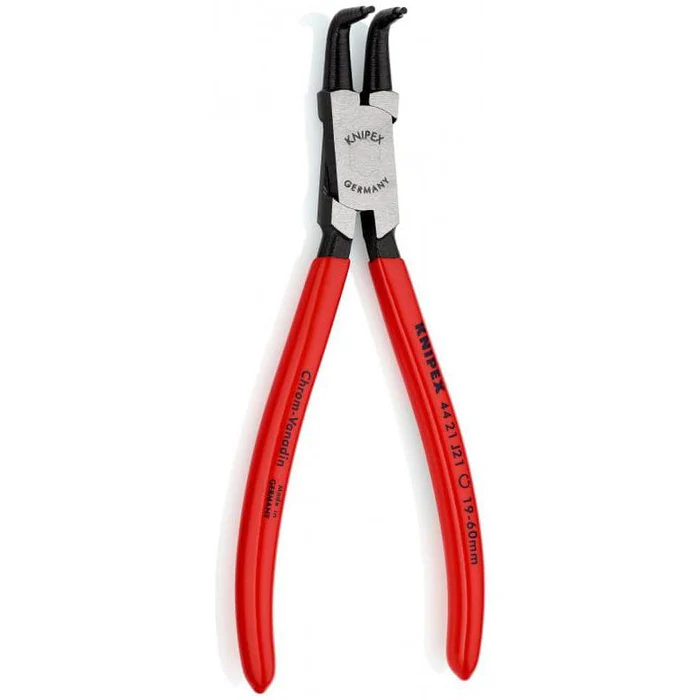 Kriva Knipex zeger klešta za unutrašnje sigurnosne prstenove 170mm - pod 90° (44 21 J21)