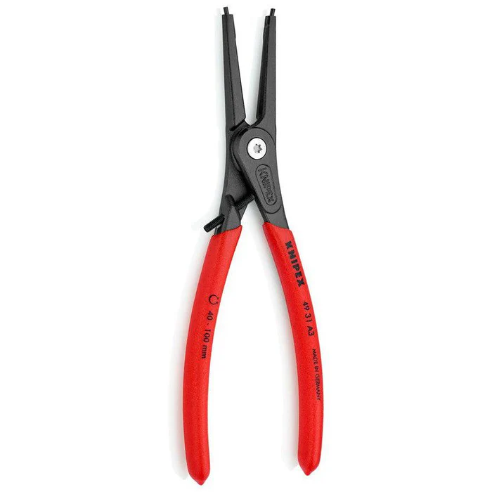 Precizna Knipex zeger klešta za spoljašnje sigurnosne prstenove sa graničnikom 225mm (49 31 A3)