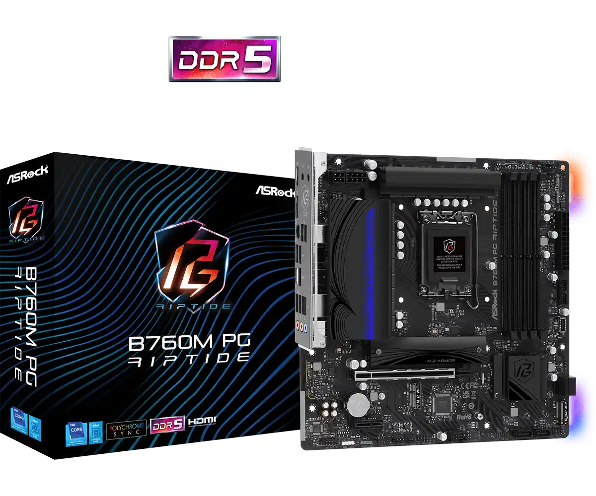 ASROCK B760M PG RIPTIDE