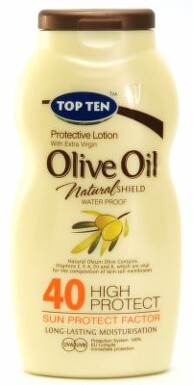 Top Ten Sun Olive Mleko SPF 40 200 ml