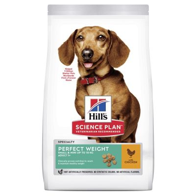 Hill's Perfect Weight Small & Mini Adult Piletina 1,5kg