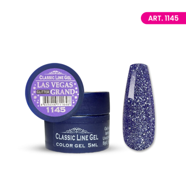 Color gel CLG Las Vegas GRAND glitter 5ml Art.1145