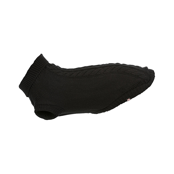 Pulover za pse Kenton XS 30cm crni Trixie 680002