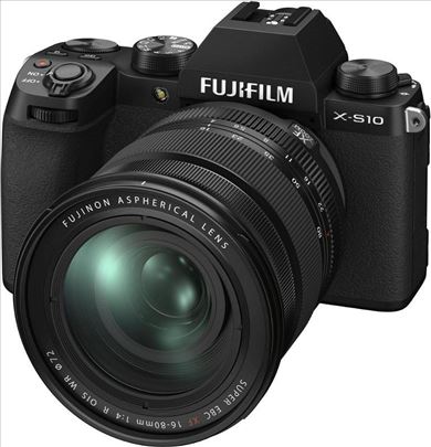 Fujifilm X-S10 plus 16-80mm black