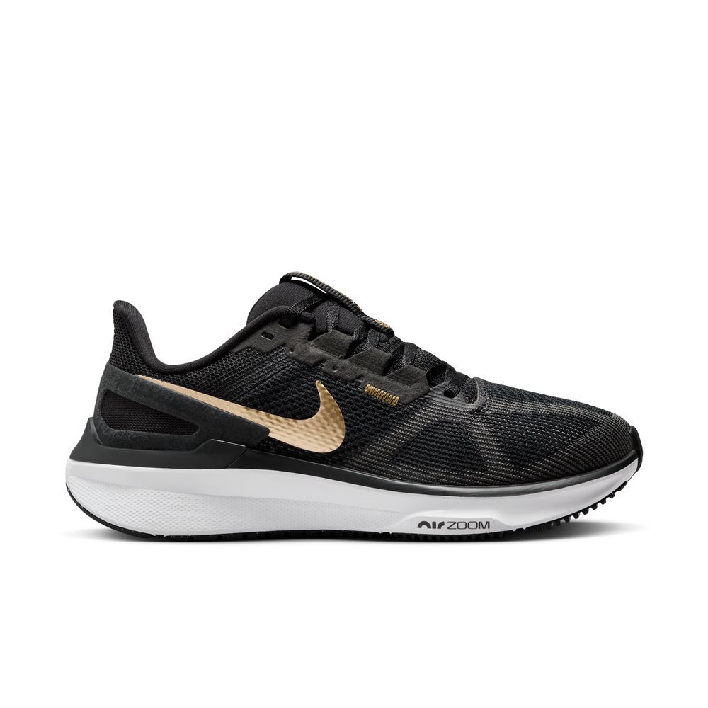 Nike AIR ZOOM STRUCTURE 25 W, ženske patike za trčanje, crna