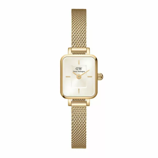 Daniel Wellington DW00100656 Quadro Mini Evergold Champagne