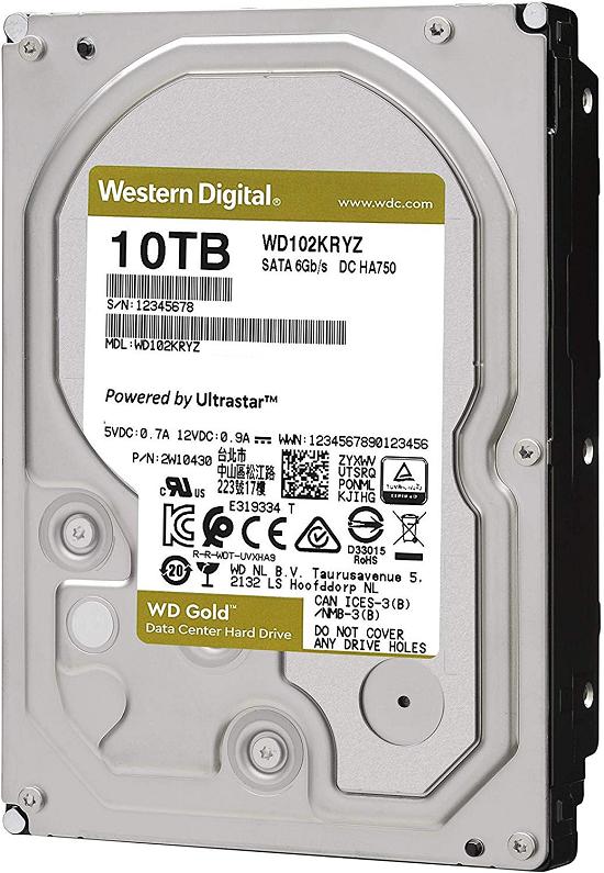 WD Gold 10TB/WD102KRYZ