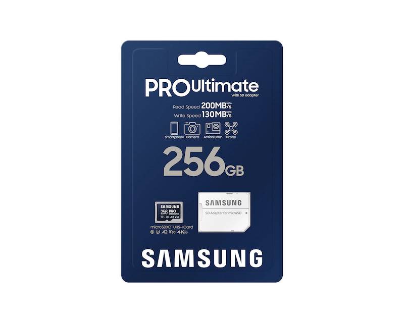 SAMSUNG PRO Ultimate MicroSDXC Card256GB U3 MB-MY256SA