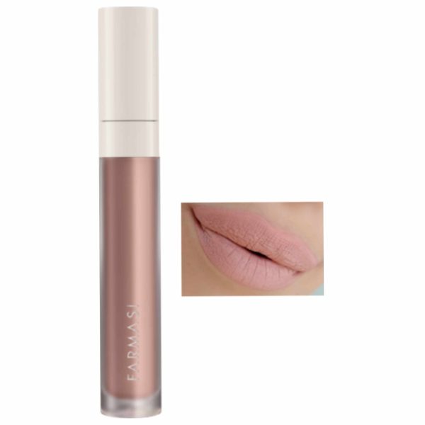 Matte Liquid Lipstick,Tečni mat ruž,4ml nijansa Cool Beige,12