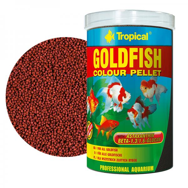 Goldfish color pelet